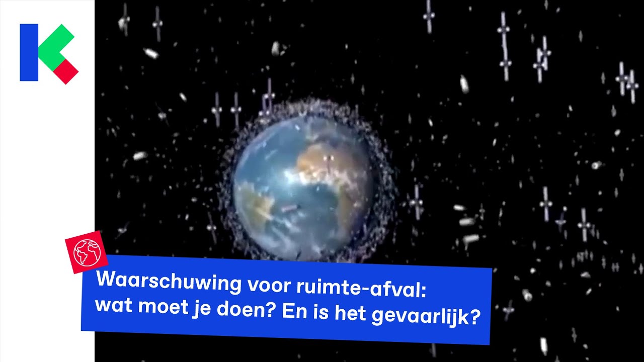Waarschuwing voor ruimte-afval: wat moet je doen? En is het gevaarlijk ...