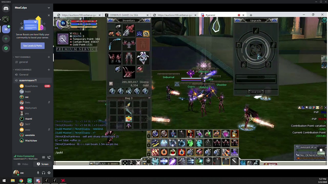 RF Online +4 failed upgrade - YouTube