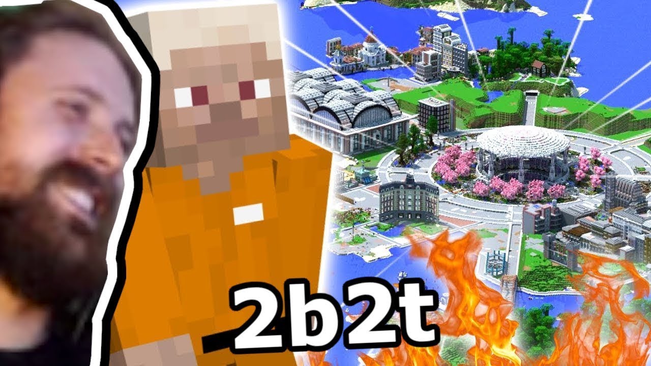 Forsen Reacts To How an ACTUAL Crime Destroyed This 2b2t Base by FitMC ...