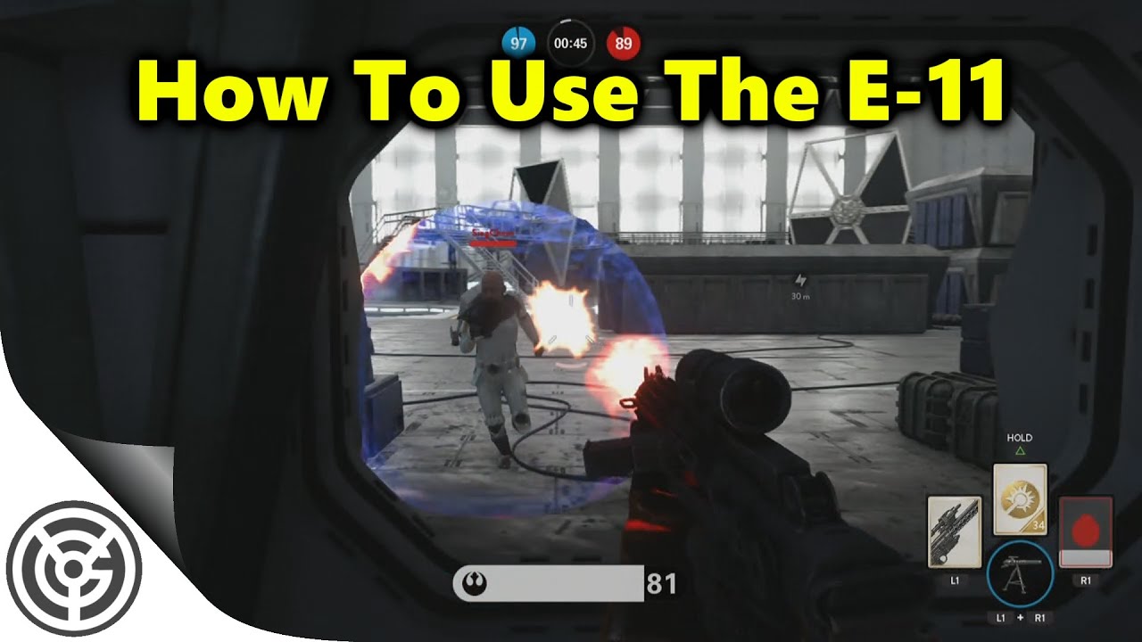 How To Use The E 11 | Star Wars Battlefront - YouTube