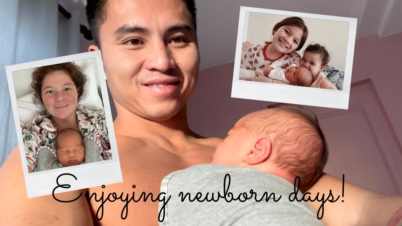 Newborn Days! At Home With Our Little Boy - YouTube