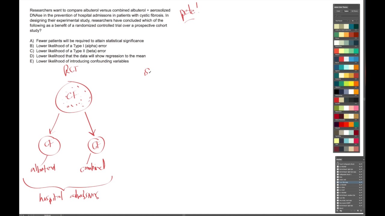 Randomized Controlled Trial v. Prospective Cohort Study, QUESTION STEM ...