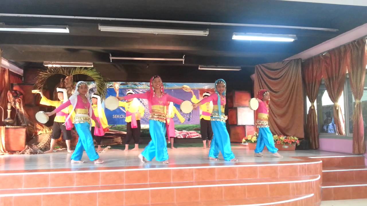 Tarian Samrah ketika Hari Anugerah Cemerlang SKPI 2013 - YouTube