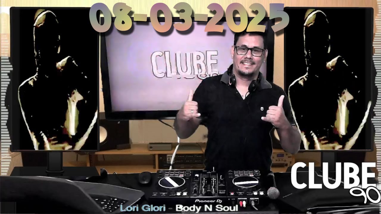 CLUBE 90 *LIVE 80 a 2000* - 08/03/2025 - DJ Hebert Lima - YouTube