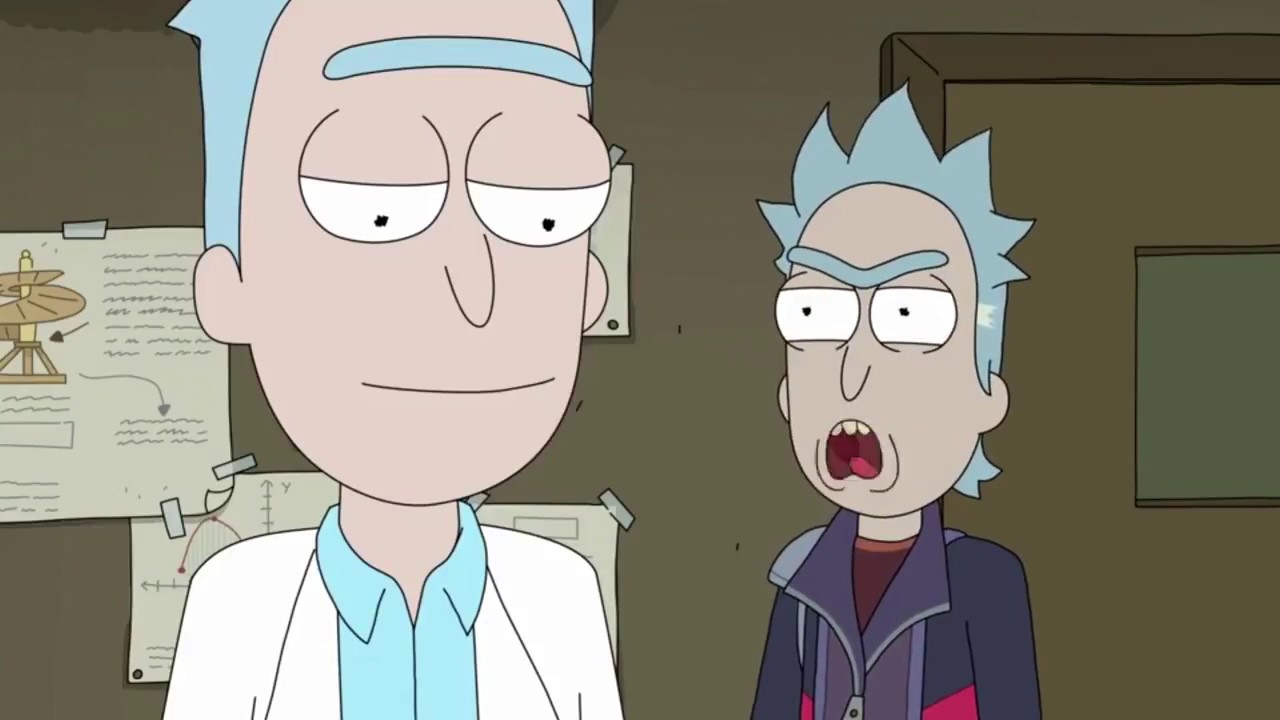 Rick and Morty Season 3 - Rick meets his younger self Clip! - YouTube