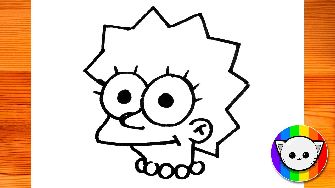 How to Draw Lisa Simpson - YouTube