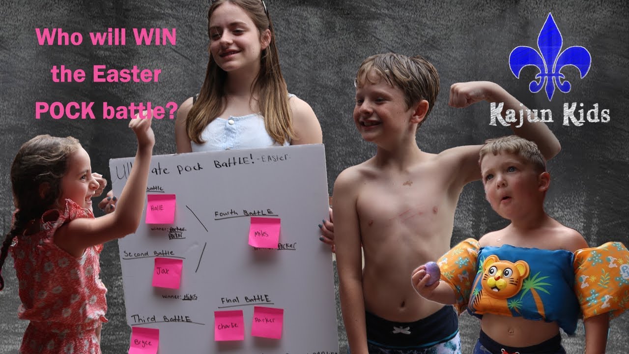 Kajun Kids Battle It Out to Find the Ultimate Pocker! - YouTube