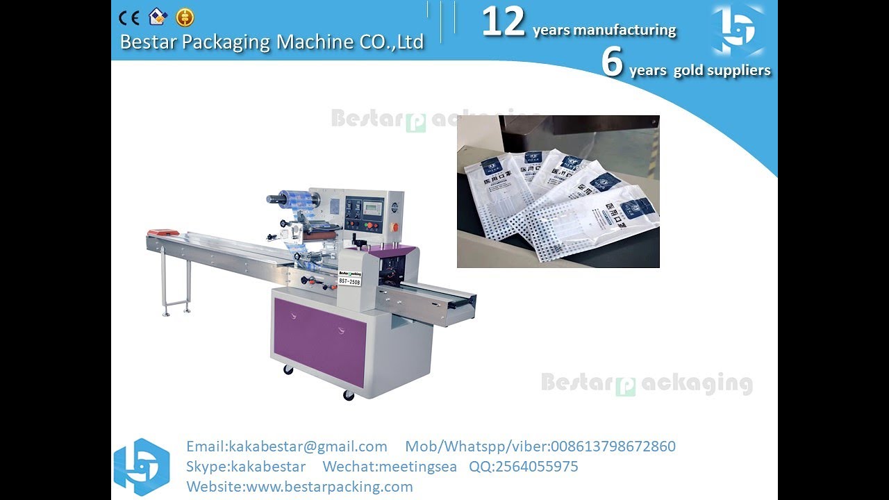Automatic mask production machine - YouTube
