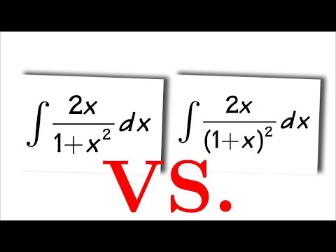 Q1, u-sub & u-sub with solving for x - YouTube