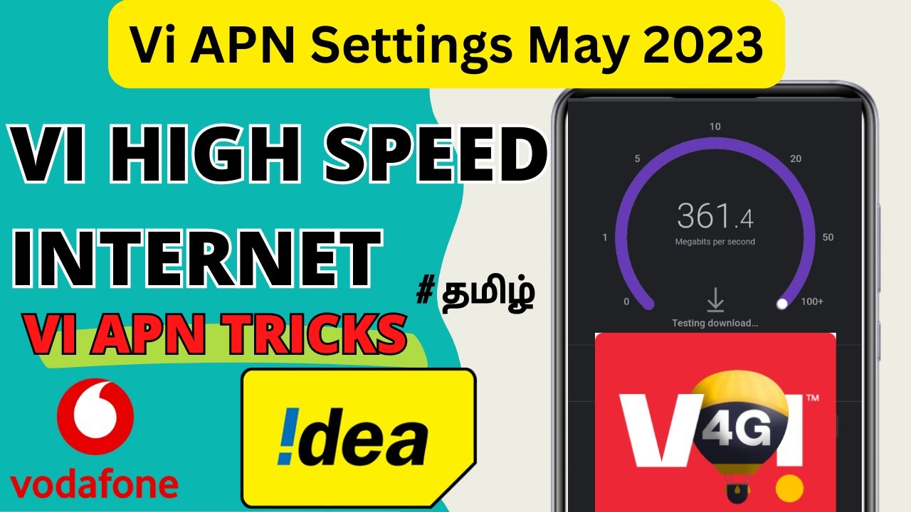 Vi 4G | VI APN Settings For Fast Internet | Vodafone | Idea | How To ...