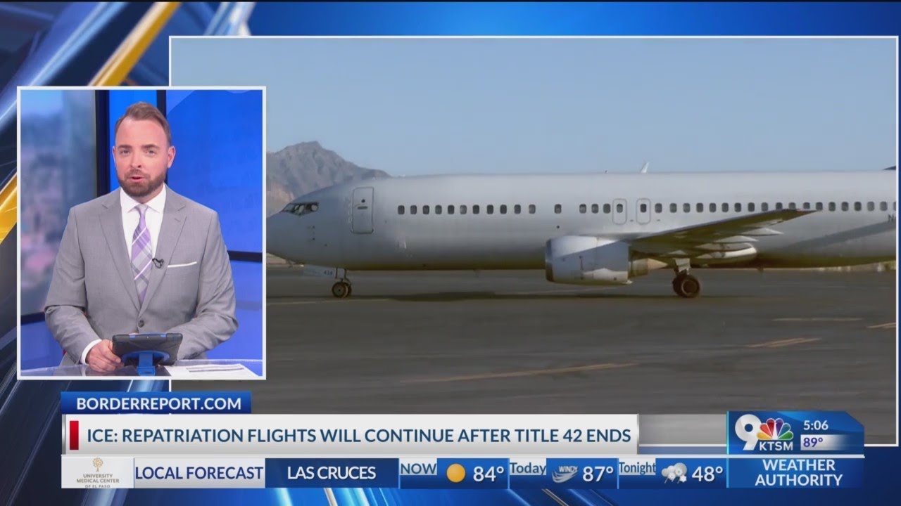 ICE deportation flights will continue after Title 42 ends. - YouTube