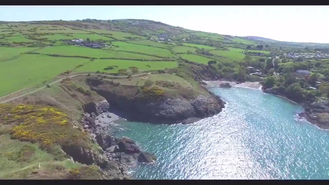 Point lynas lighthouse Anglesey aerial video Dji phantom 3 pro - YouTube