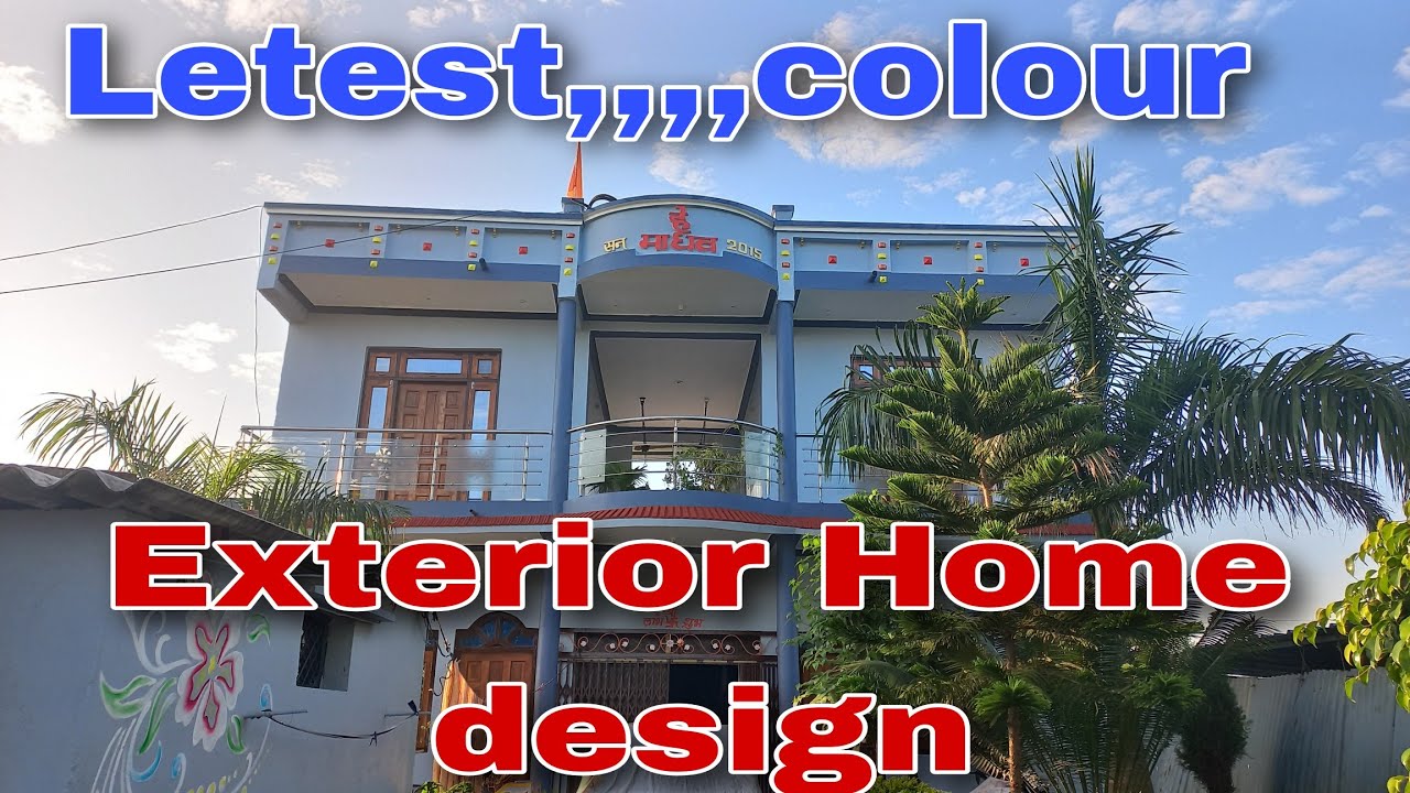 Exterior Home colour|Exterior elevation design|Exterior bilding colour ...