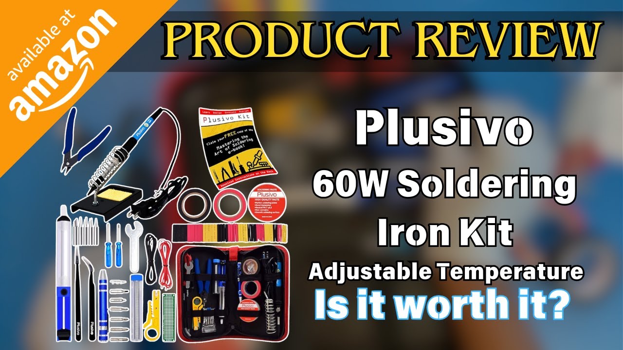 Plusivo 60watt Soldering Iron Kit | Full Review | Unboxing - YouTube