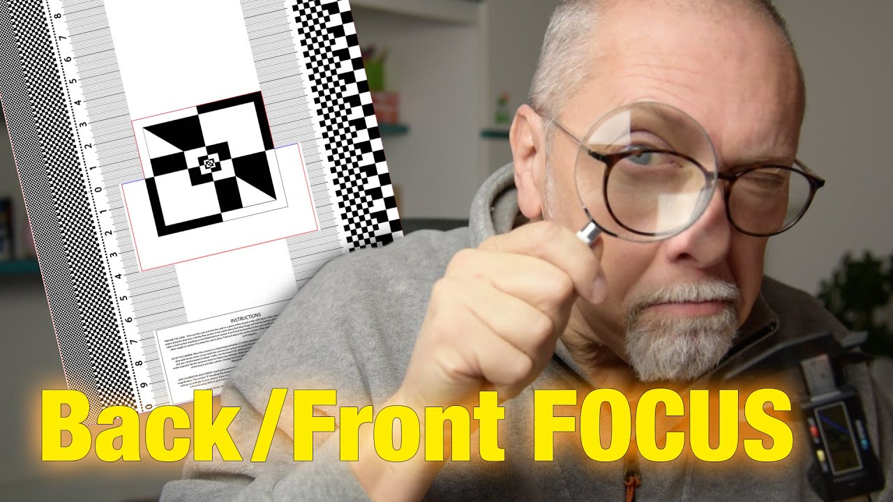 BACK e FRONT Focus. Come correggerlo direttamente in camera. - YouTube