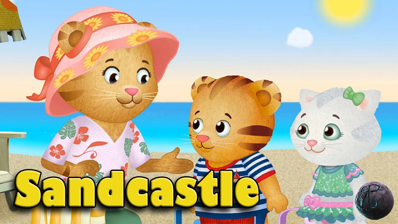 Daniel tiger’s neighborhood– sandcastle (PBS Kids Games) - YouTube