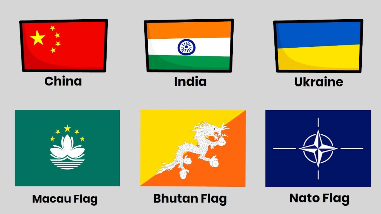 Most Loving Flag From Different Countries - YouTube