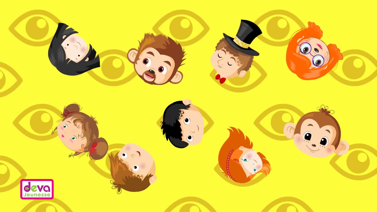 Deux yeux, un nez, une bouche Comptine du visage gestes et paroles ...