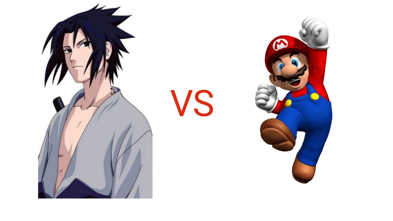 mugen sasuke uchiha vs mario - YouTube