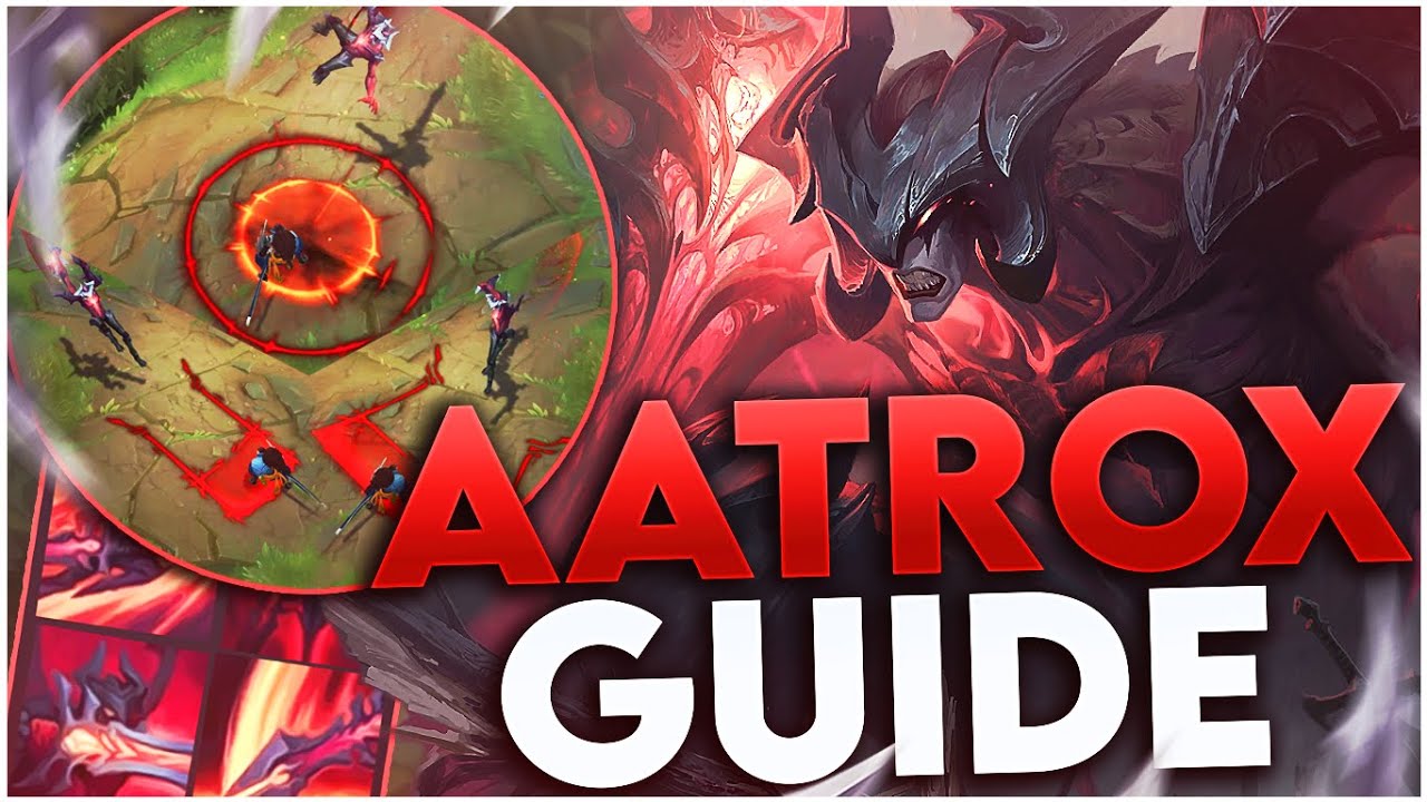 GUIA AATROX COMBOS BÁSICOS | League of Legends - YouTube