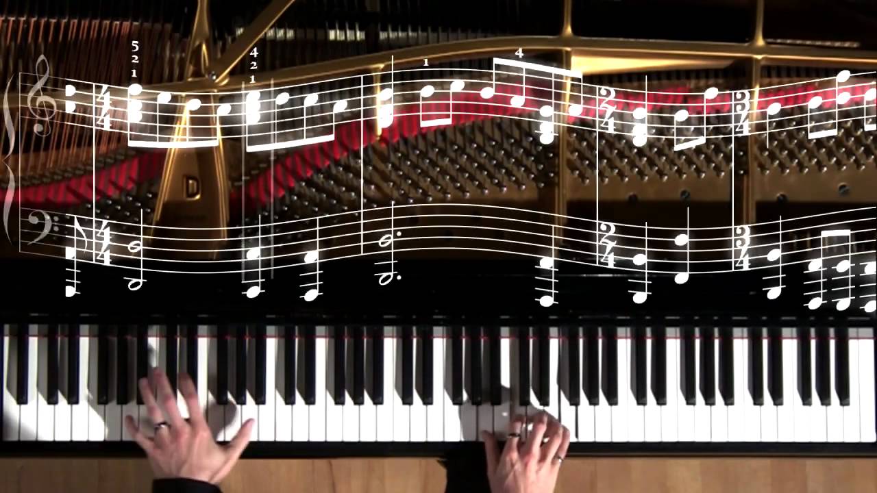 The Seven Modes- Locrian v1- sheet music & live piano performance - YouTube