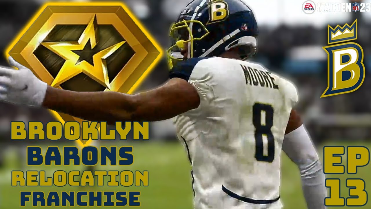 THIS Rookie Could Become a SUPERSTAR!! | Madden 23 | Brooklyn Barons ...