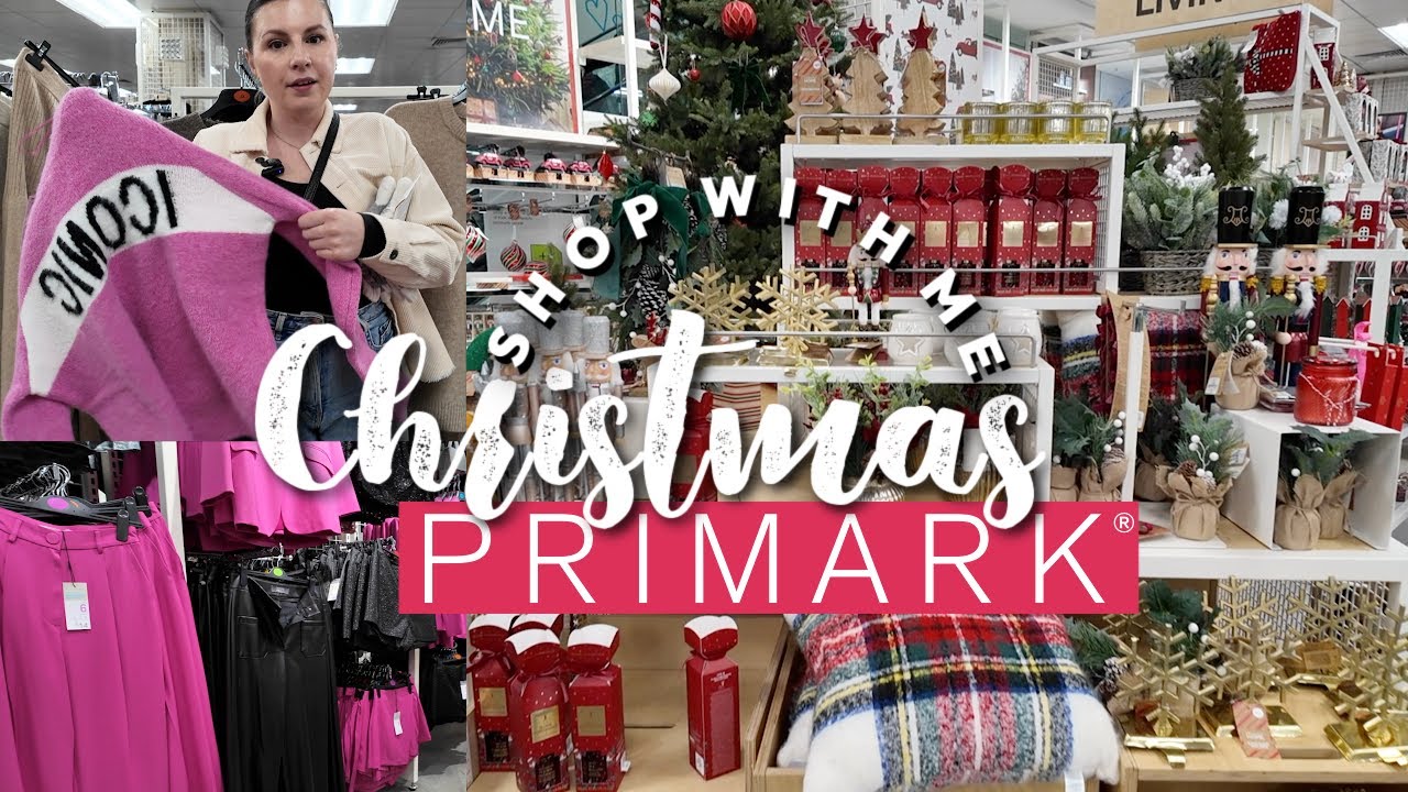 PRIMARK Christmas Shop With Me - What's New in For November/December ...