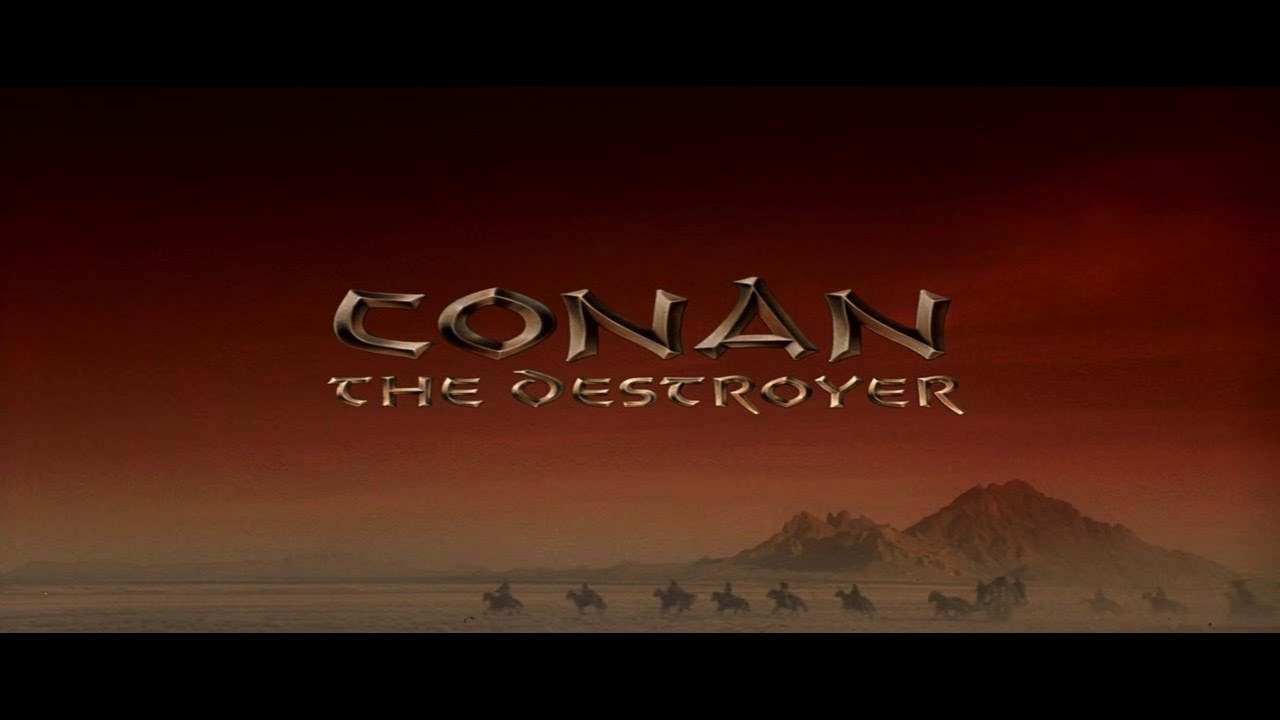 Conan the Destroyer (1984) - Opening Credits/Scene - Arnold ...