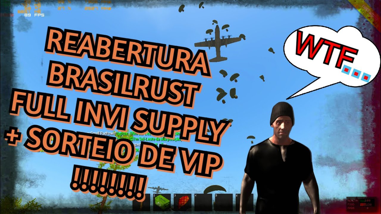 RUST V25! SERVER EPICO+SORTEIO DE VIP - YouTube