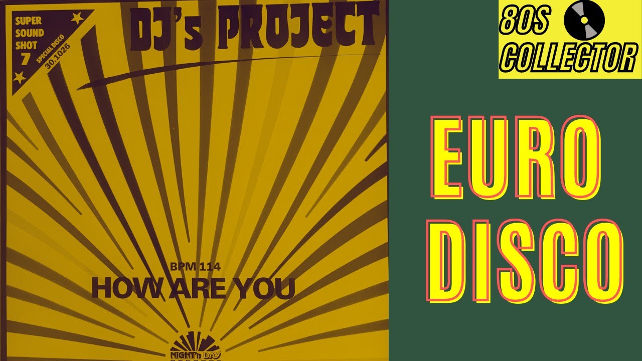 DJ's Project - How Are You (Euro Disco) - YouTube