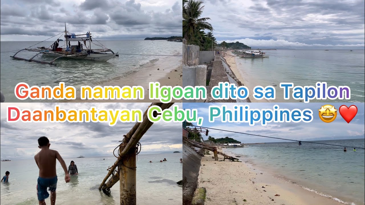 Swimming sa Tapilon Daanbantayan Cebu Philippines/ Namimiss kona maligo ...