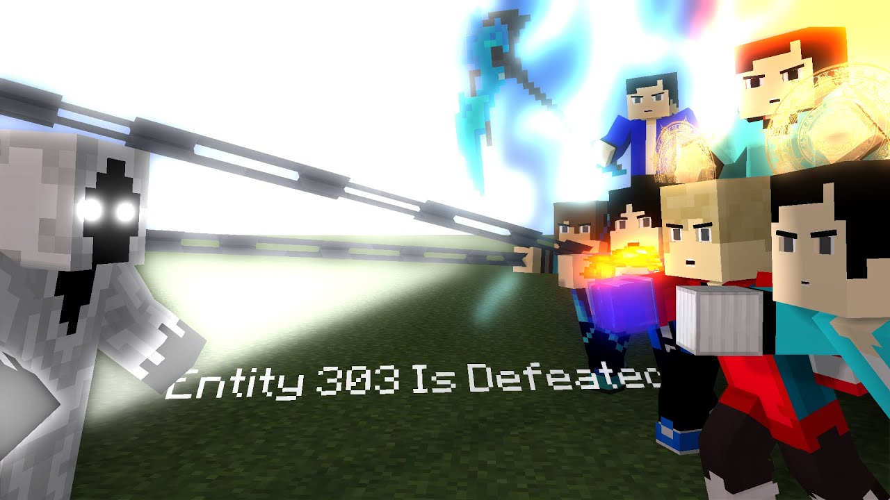 Nafakhi And Friends Episode 2: Entity 303 Is Defeated | Minecraft ...