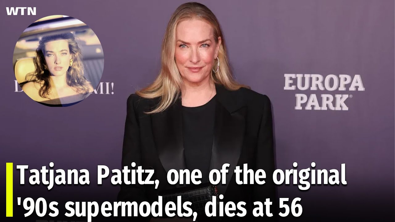 Tatjana Patitz, one of the original '90s supermodels, dies at 56 - YouTube