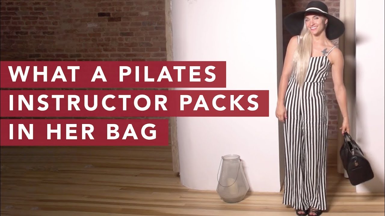 What's inside this Pilates star's gym bag | Locker Room Look Book ...