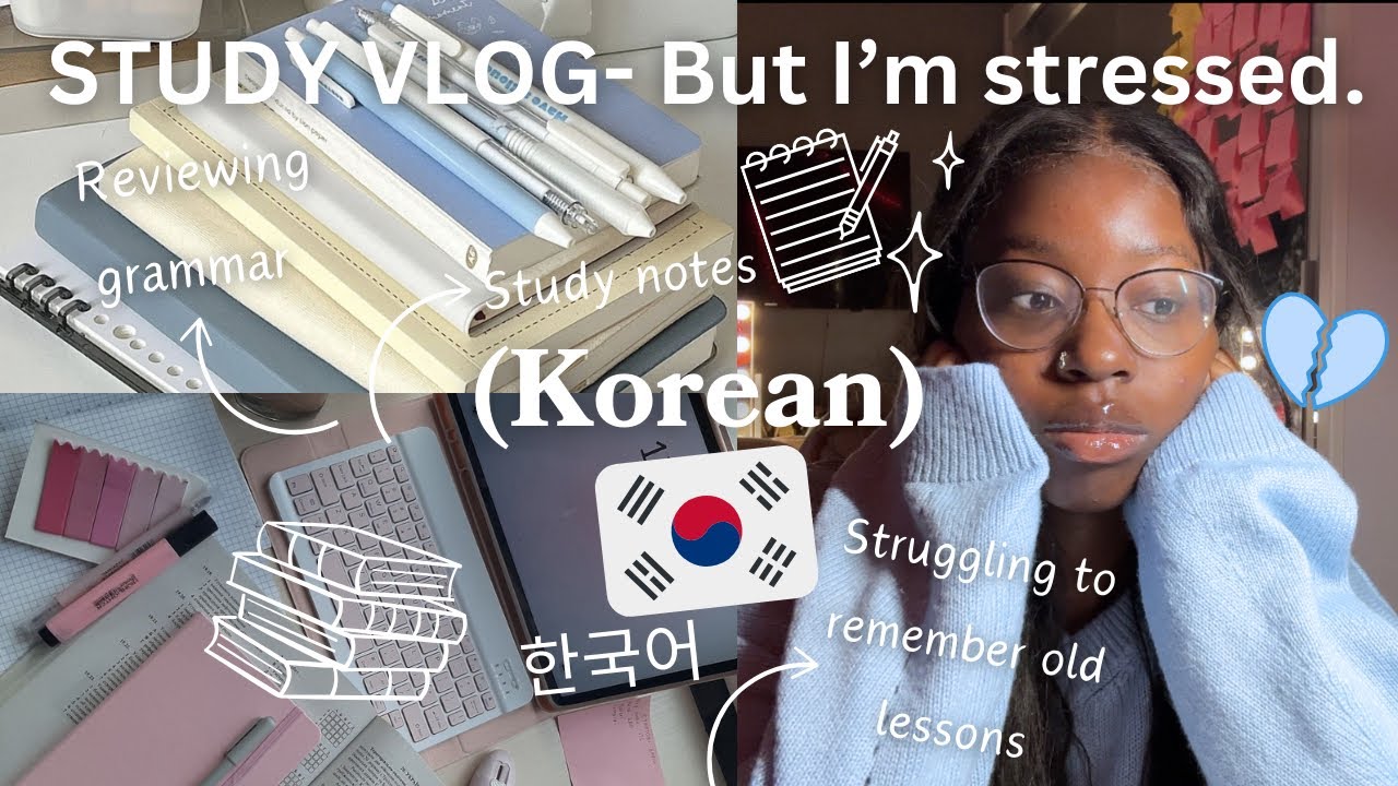 The reality of acutally learning a new language!- | korean beginner ...