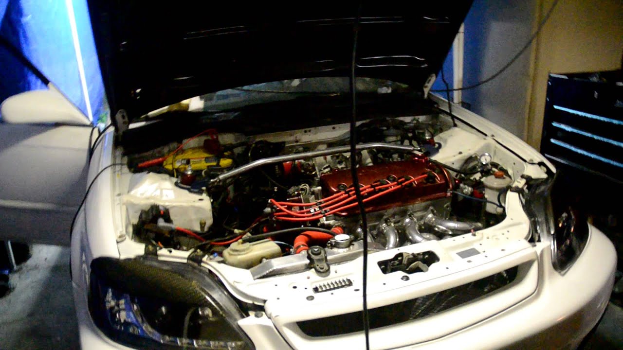 Bisimoto sohc jdm zc level x cam (stage 4) first start - YouTube
