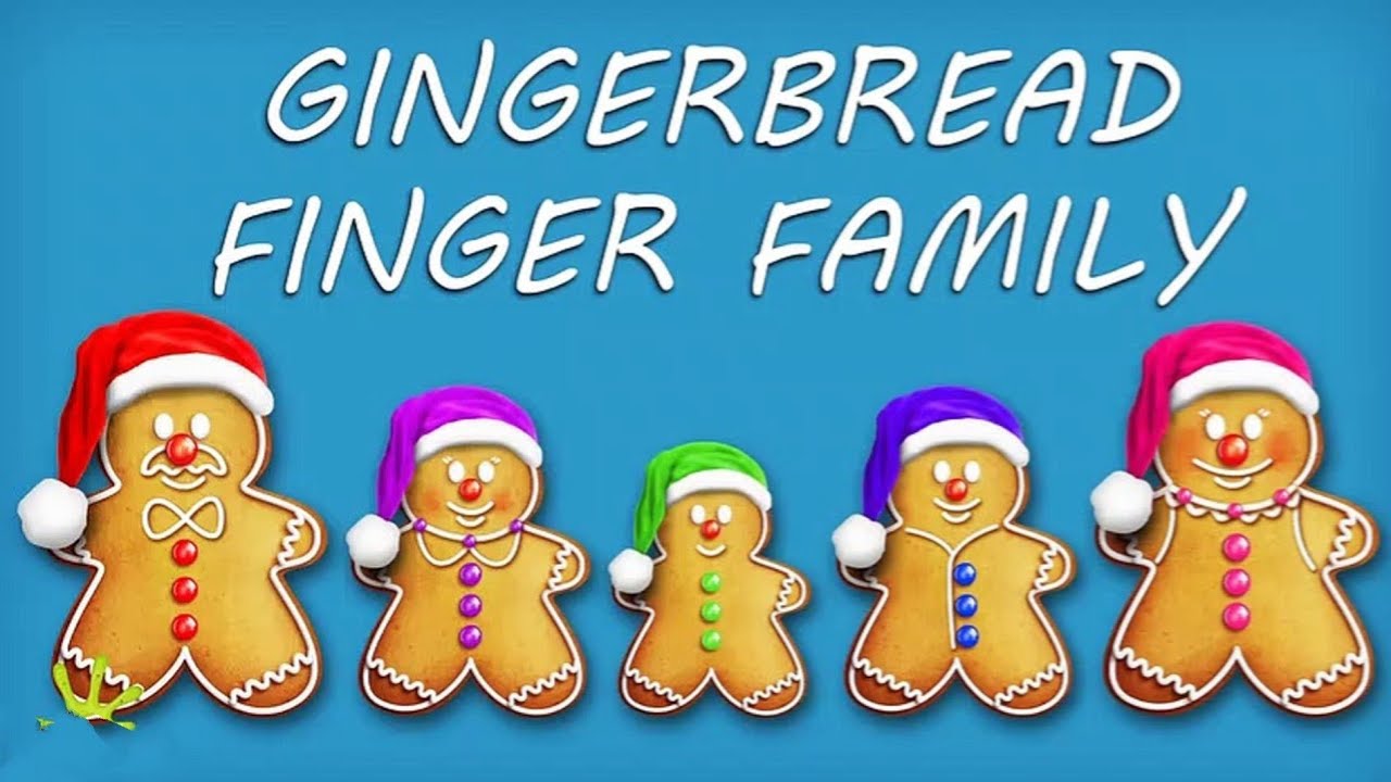 Finger Family Collection | Gingerbread Man Finger Family + 7 more ...