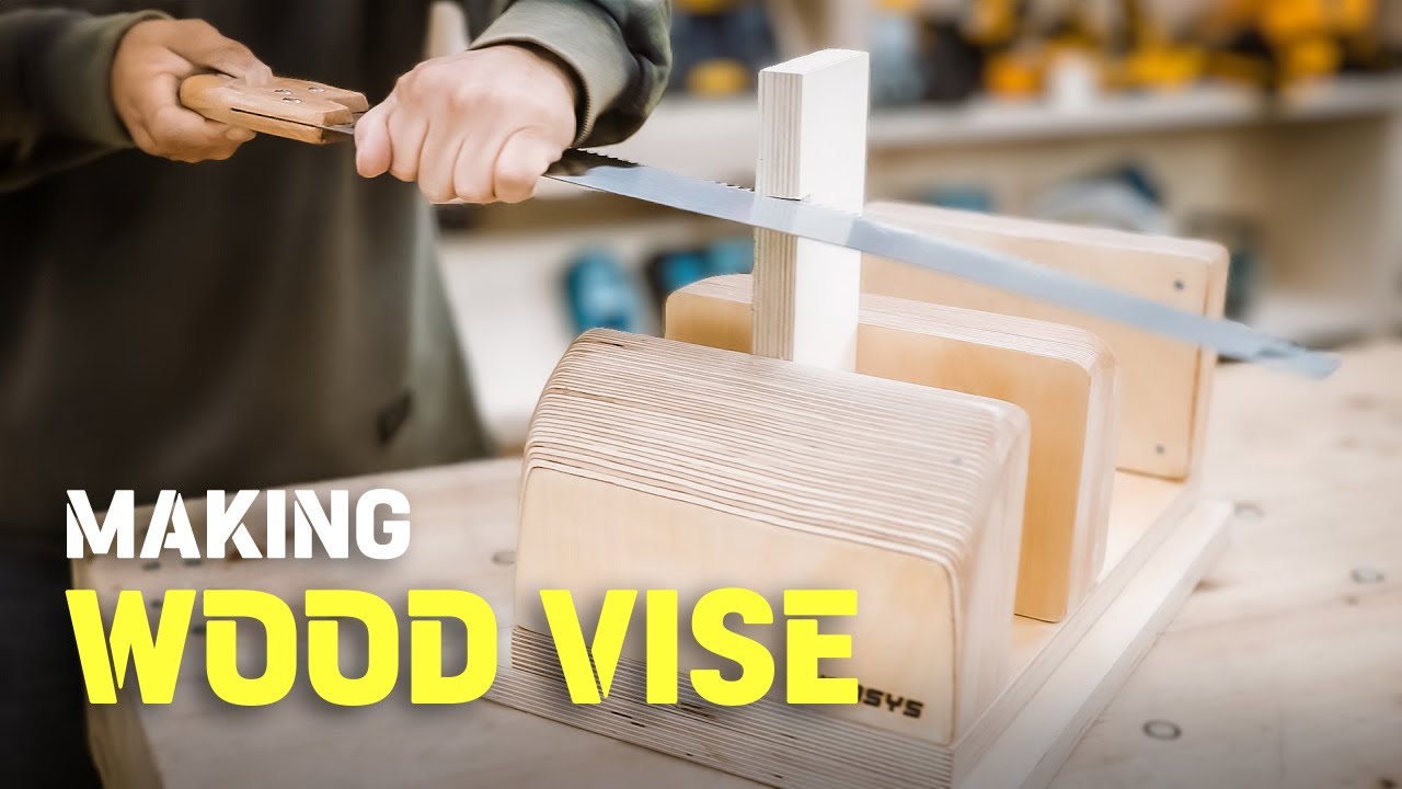 Making Wood Vise / DIY - YouTube