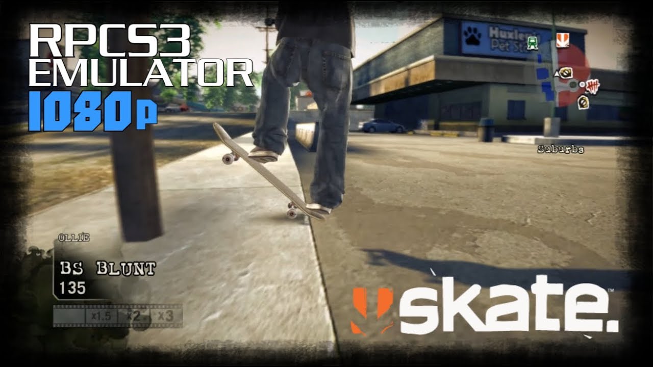 Skate 1 Test Gameplay on RPCS3 Emulator [1080p/30] - YouTube