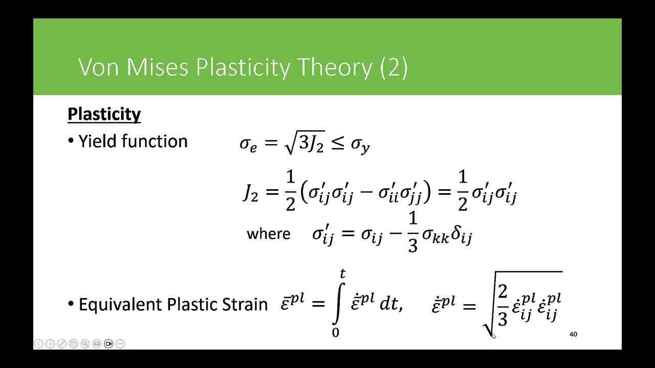 UMAT Made Easy: Part 4 – von Mises Yield Criteria - YouTube