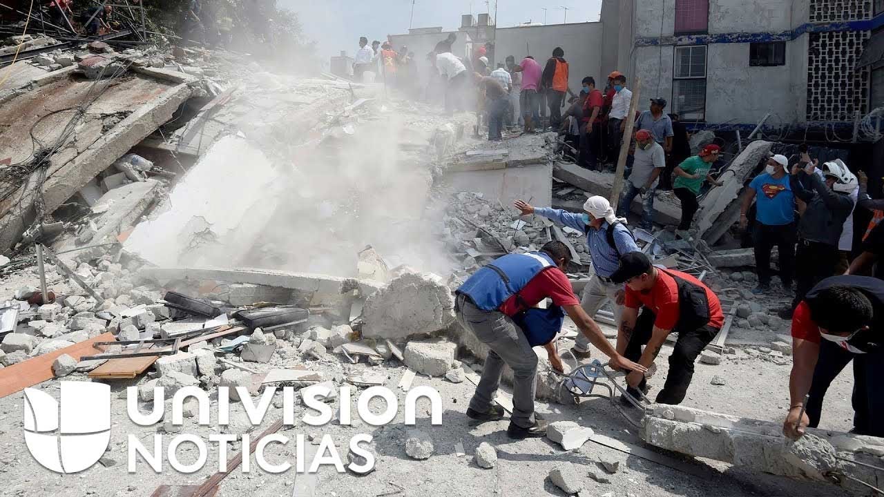 Reportero De Univision Narra Cómo Vivió El Terremoto De 7 1 Que