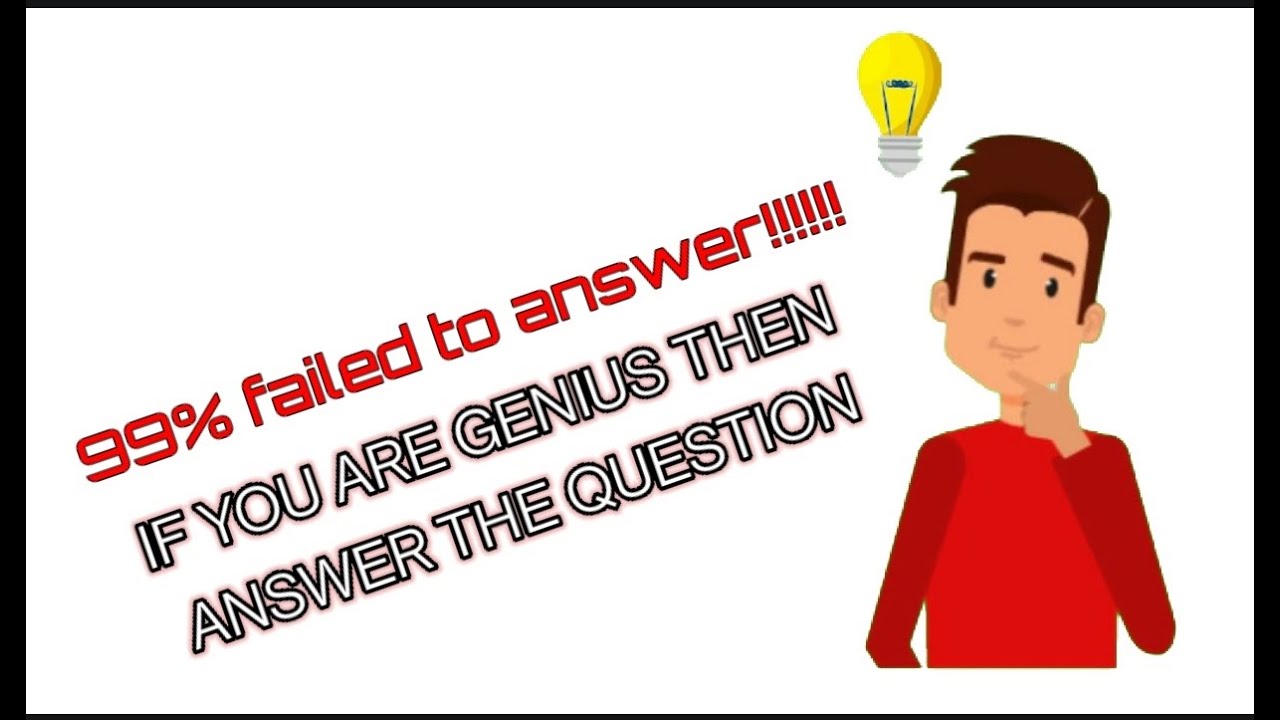 GK Question || if you are Genius then try answering these questions ...