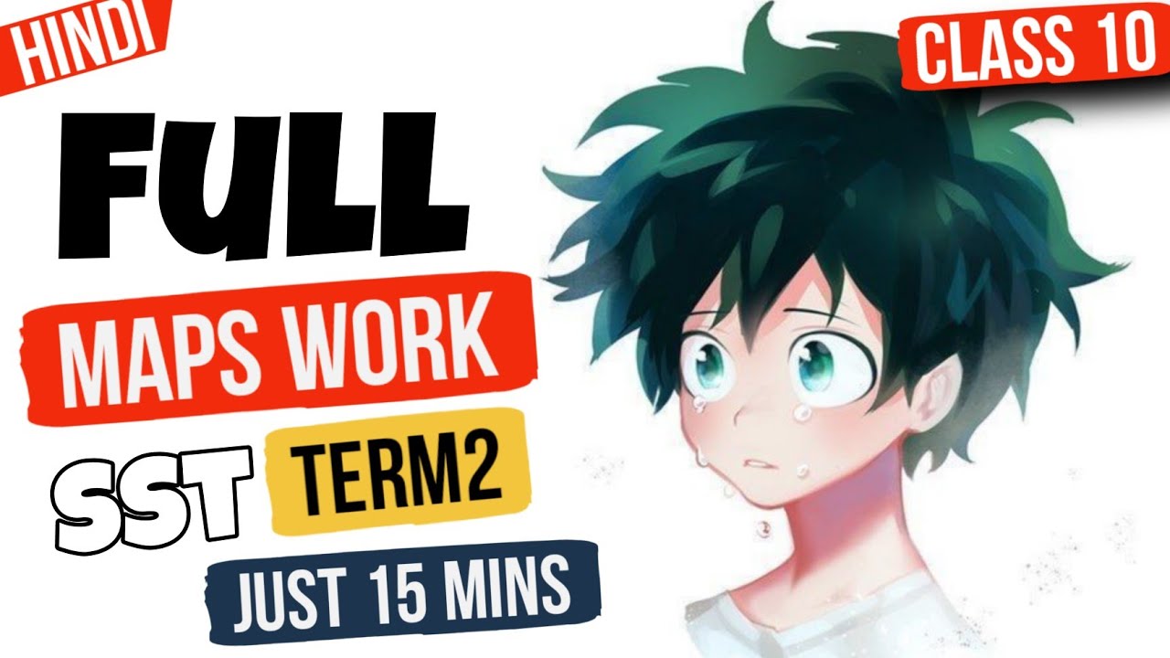 Class 10 Sst Map Work Term 2 | Term 2 Sst Map Work Class 10 Geography ...