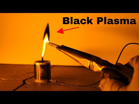 Making The World's First Black Plasma (Black Fire Version 2.0)