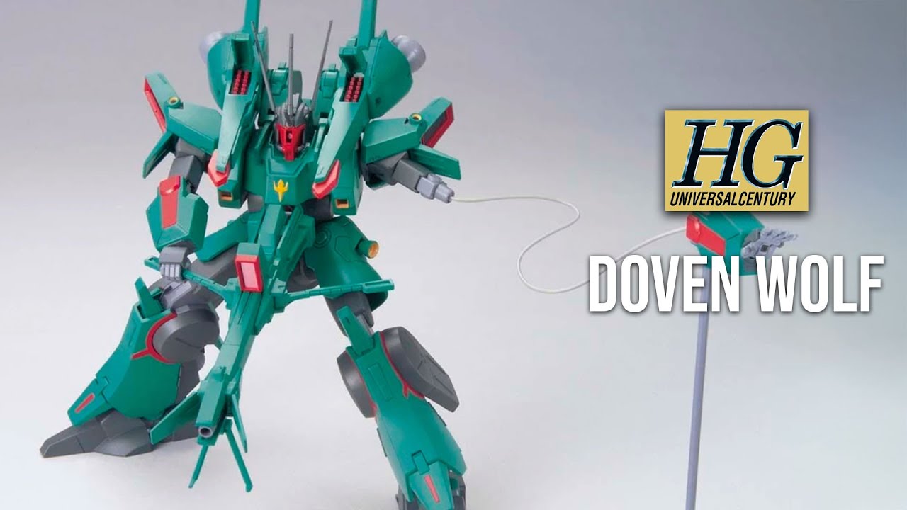 HGUC Doven Wolf (ZZ Gundam Ver.) [Bandai Product Preview] USA Gundam TV ...