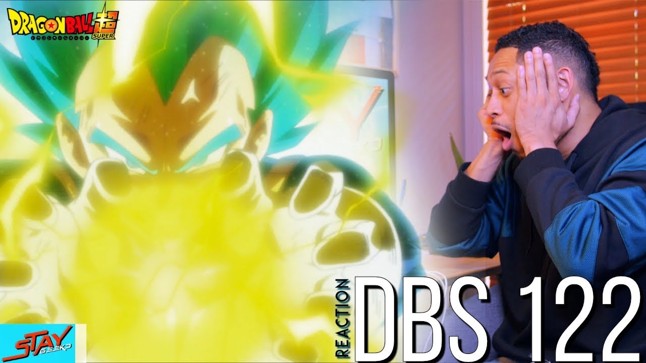 DBS Episode 122 REACTION! Vegeta vs Jiren | Vegeta Full Power Final ...