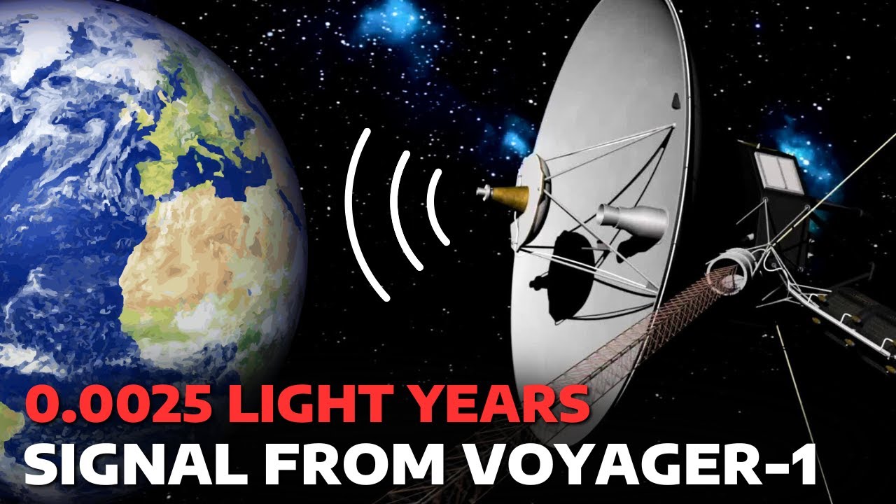 NASA Receives Signal from Voyager-1 | Distance of 0.0025 Light Years ...
