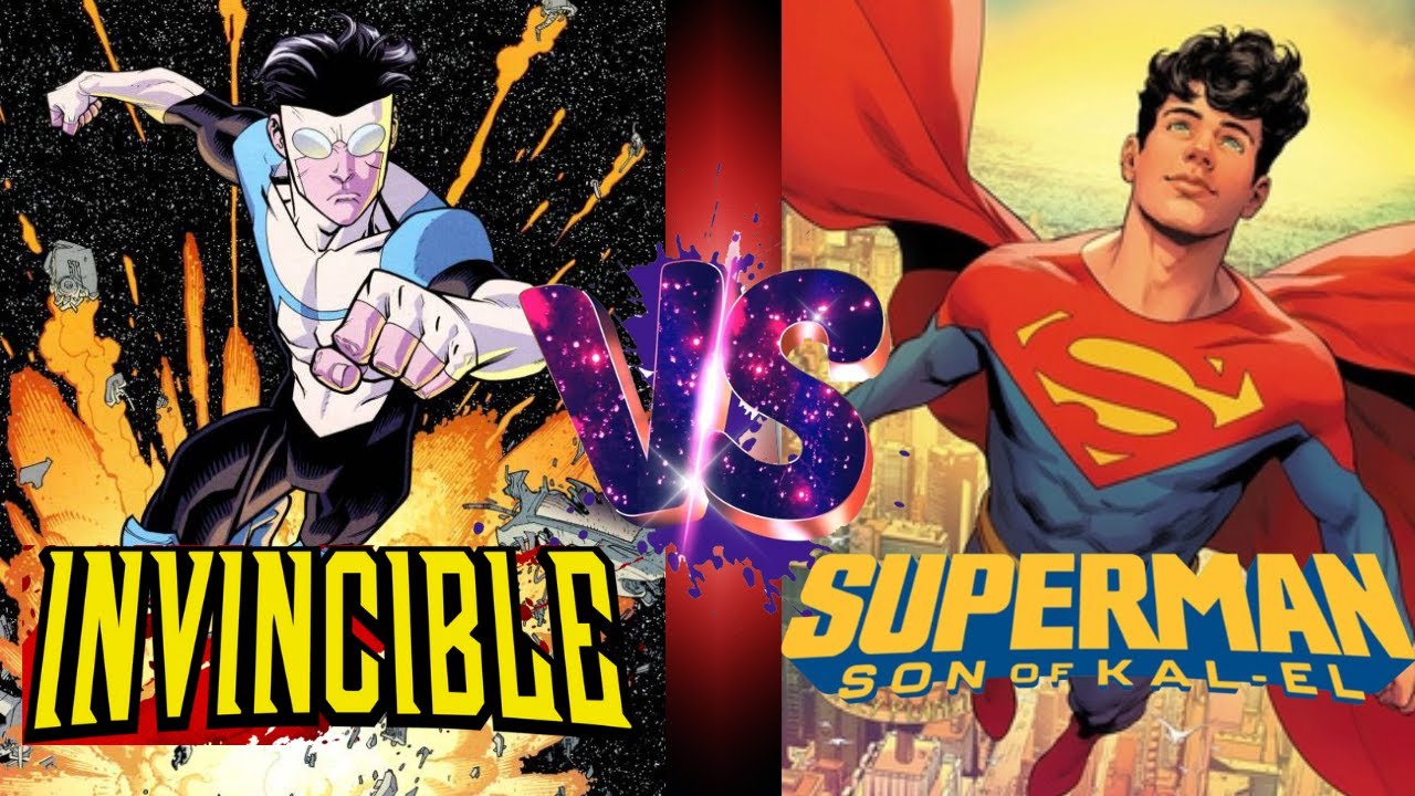 Invincible(Comics) vs Superman(Jon Kent) Is it close or Naw ? - YouTube