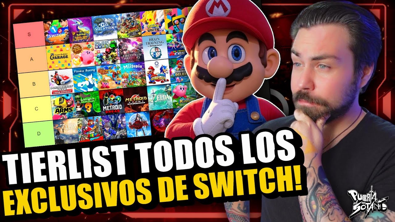 🔥TODOS LOS JUEGOS de NINTENDO SWITCH EXLUSIVOS de PEOR A MEJOR! El ...