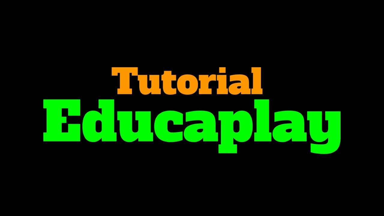 Tutorial Educaplay - YouTube